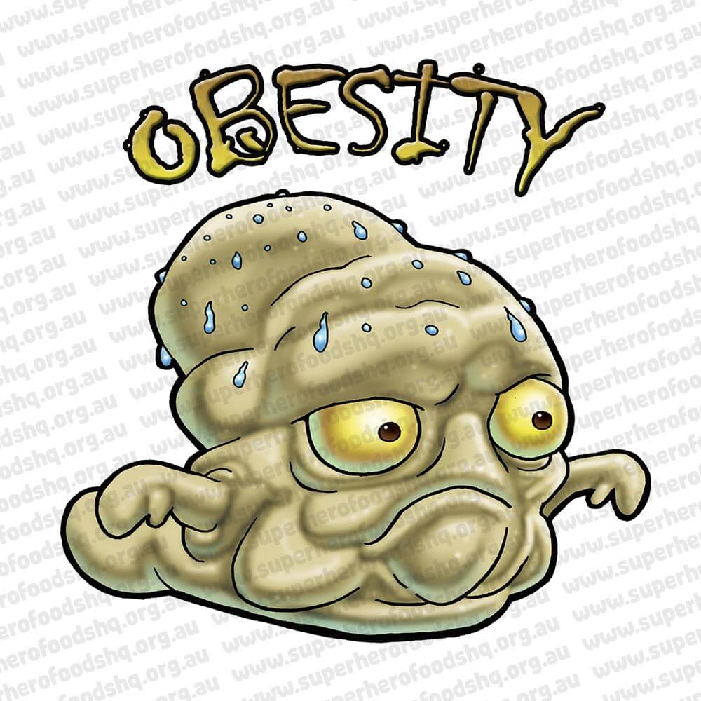 Body-Monsters-Obesity - Superhero Foods HQ by Foodbank WA