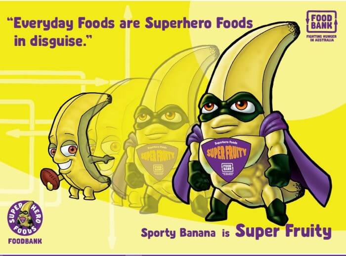 Superhero Foods Posters - Superhero Foods HQ by Foodbank WA