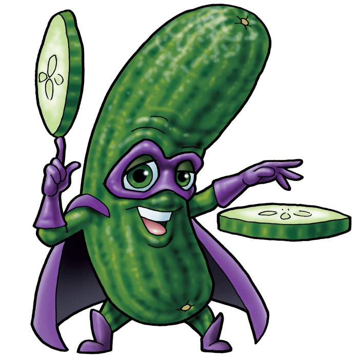 Cool Cucumber Superhero Foods HQ By Foodbank WA