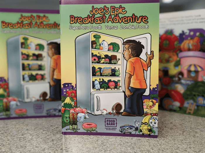 Joe’s Epic Breakfast Adventure Story Book - Superhero Foods HQ by ...