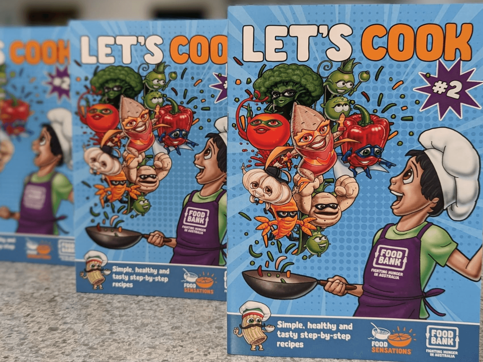 Deadly Tucker Recipe Booklets - Superhero Foods HQ by Foodbank WA