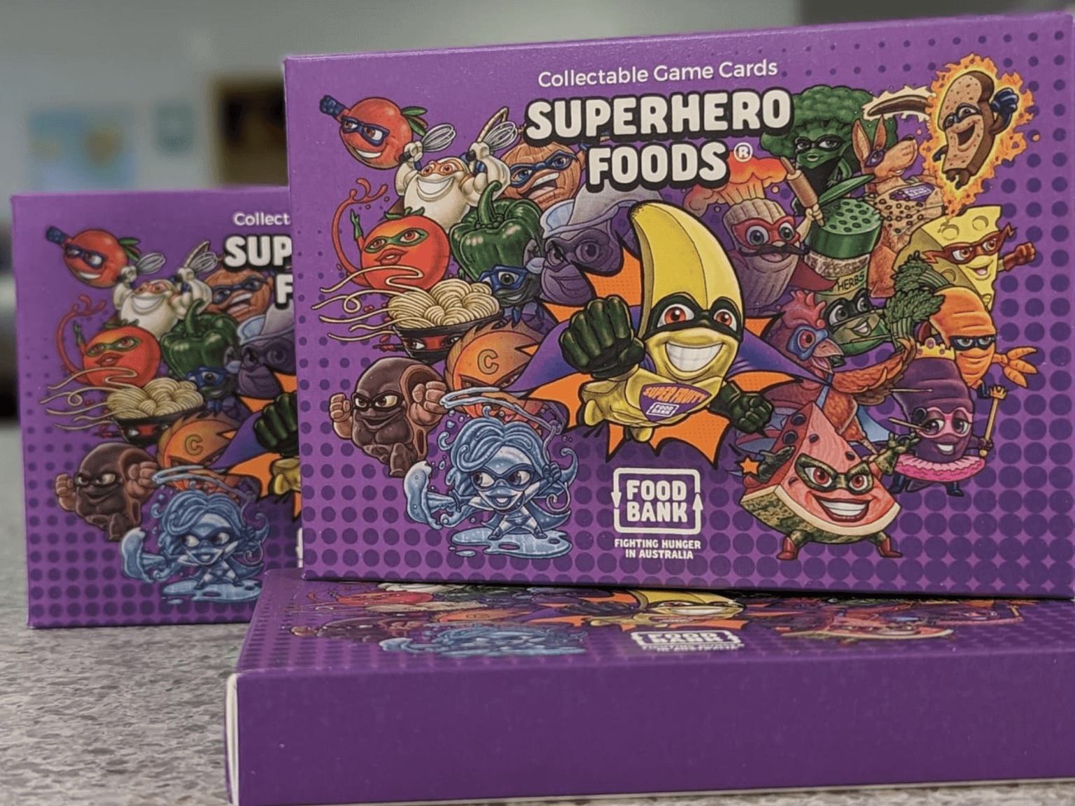 Superhero Food Superhero Food Collectable Game Cards - Superhero Foods ...