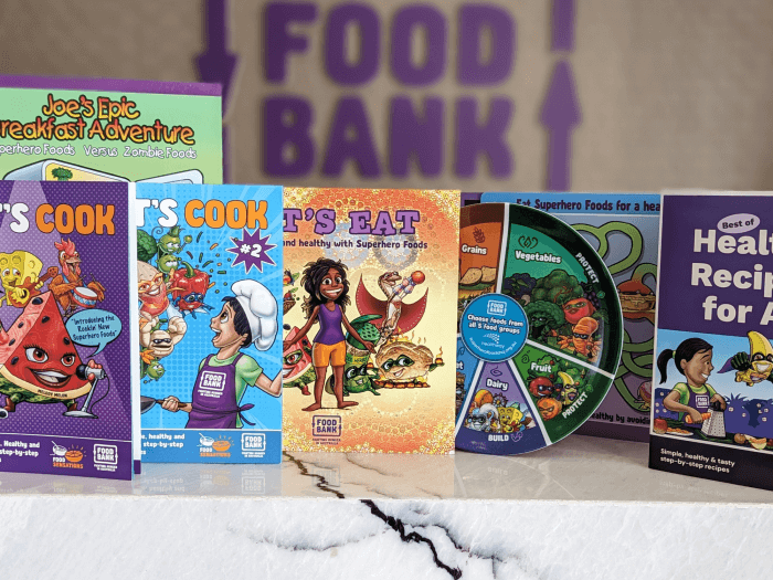 Kid's Cooking Pack - Superhero Foods HQ by Foodbank WA