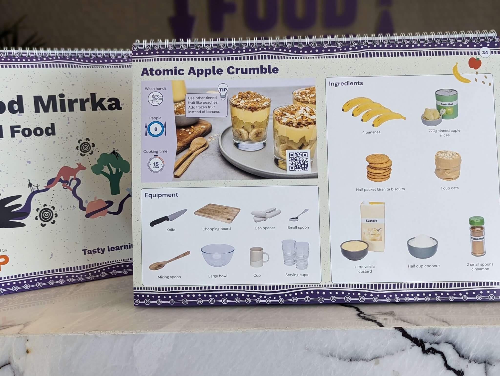 Good Mirrka Recipe Flip Book - Superhero Foods HQ by Foodbank WA