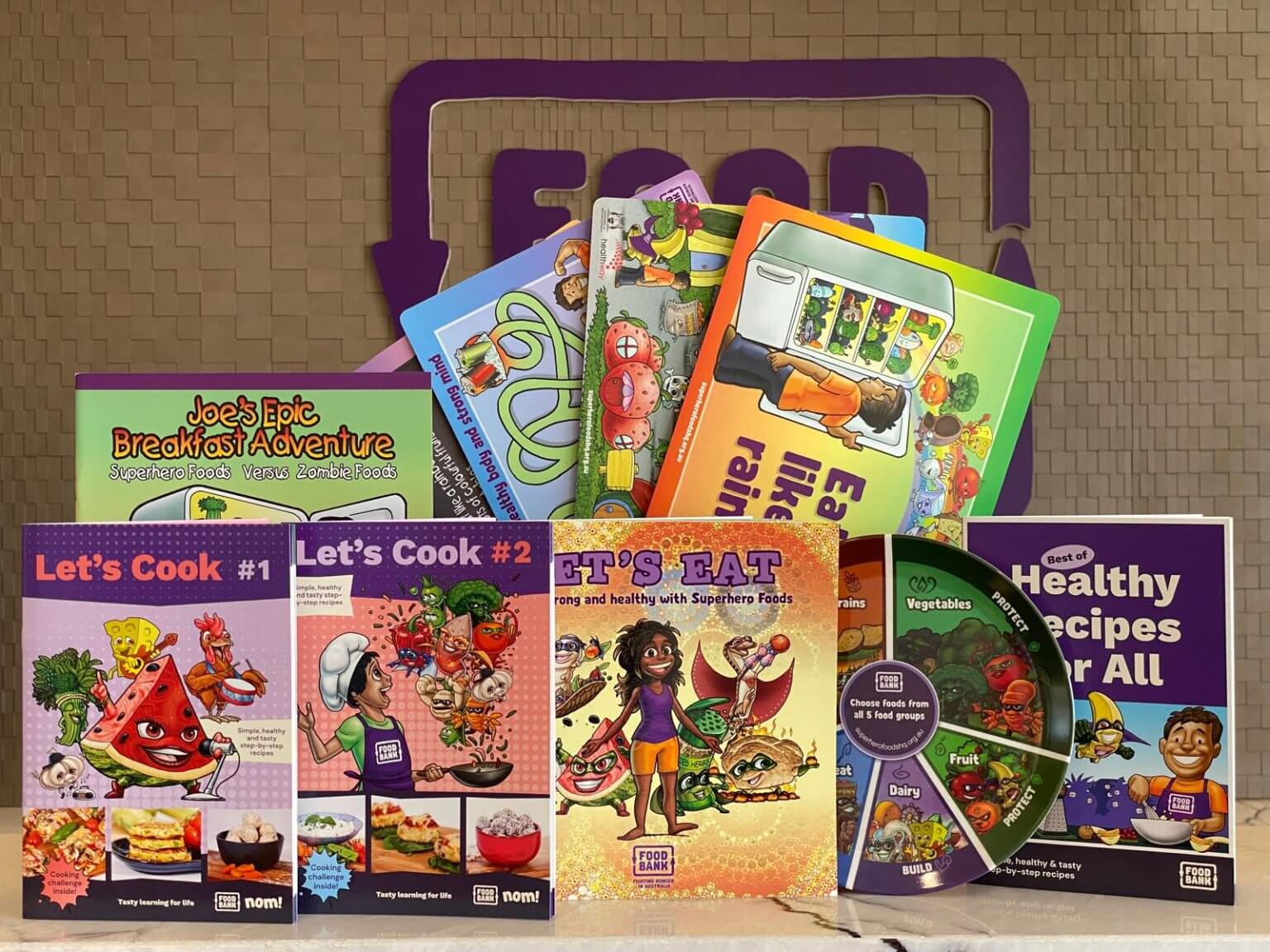 Deadly Tucker Recipe Booklets - Superhero Foods HQ by Foodbank WA
